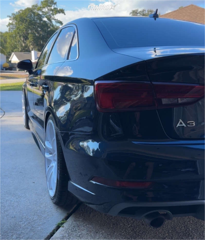 2018 Audi A3 Quattro Premium Plus with 19x8.5 Vors Tr4 and Lexani ...