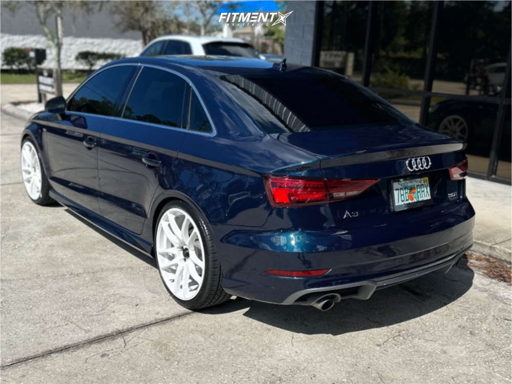 2018 Audi A3 Quattro Premium Plus with 19x8.5 Vors Tr4 and Lexani ...