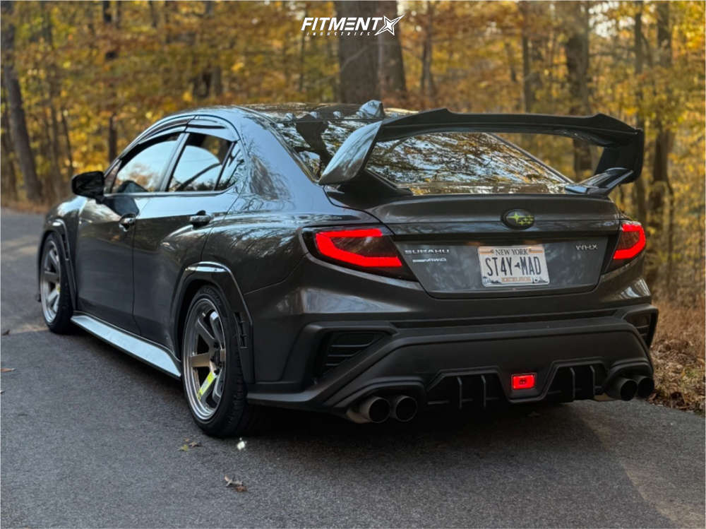 2022 Subaru WRX Base with 18x9.5 AVID1 Av6 and Lexani 245x40 on ...