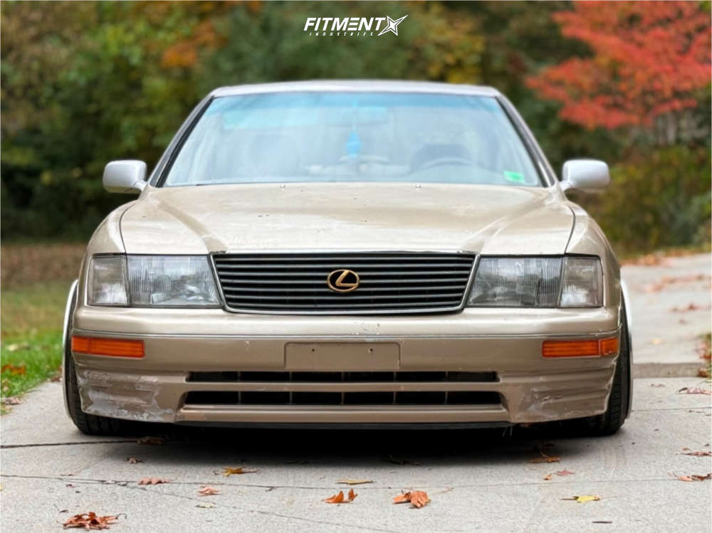 1996 Lexus LS400 Base with 18x10 Work Rezax and Nankang 225x35 on ...