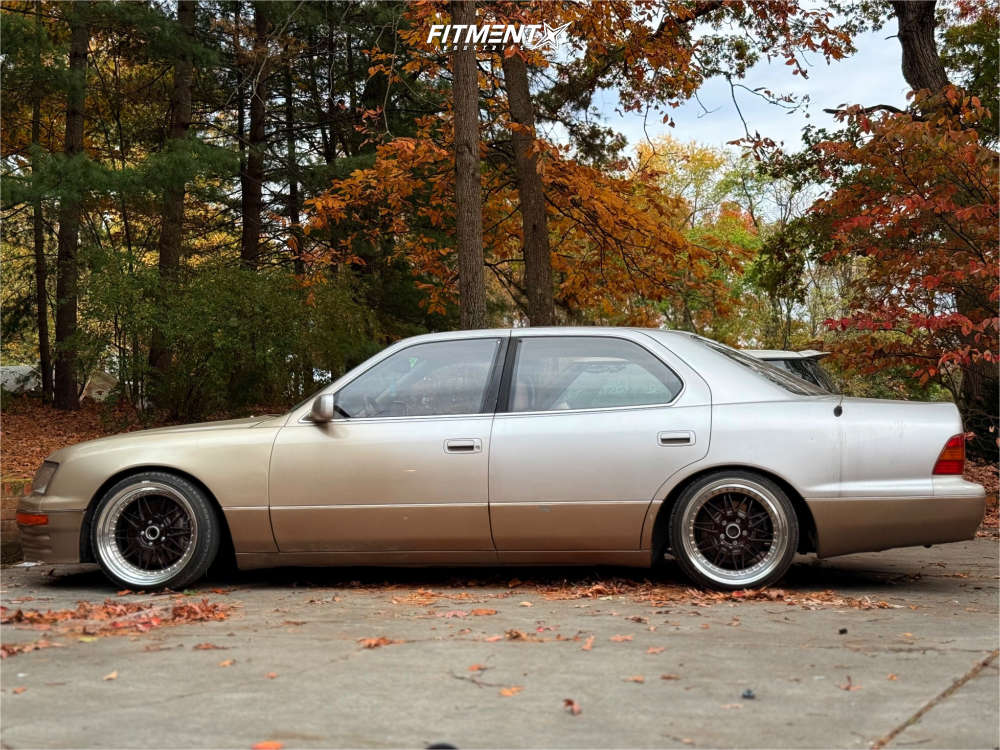 1996 Lexus LS400 Base with 18x10 Work Rezax and Nankang 225x35 on ...