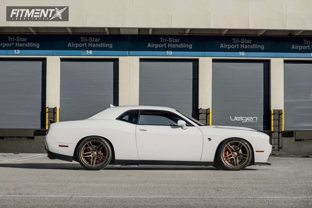 2016 Dodge Challenger SRT Hellcat with 20x9 Velgen Split5 and Nitto ...