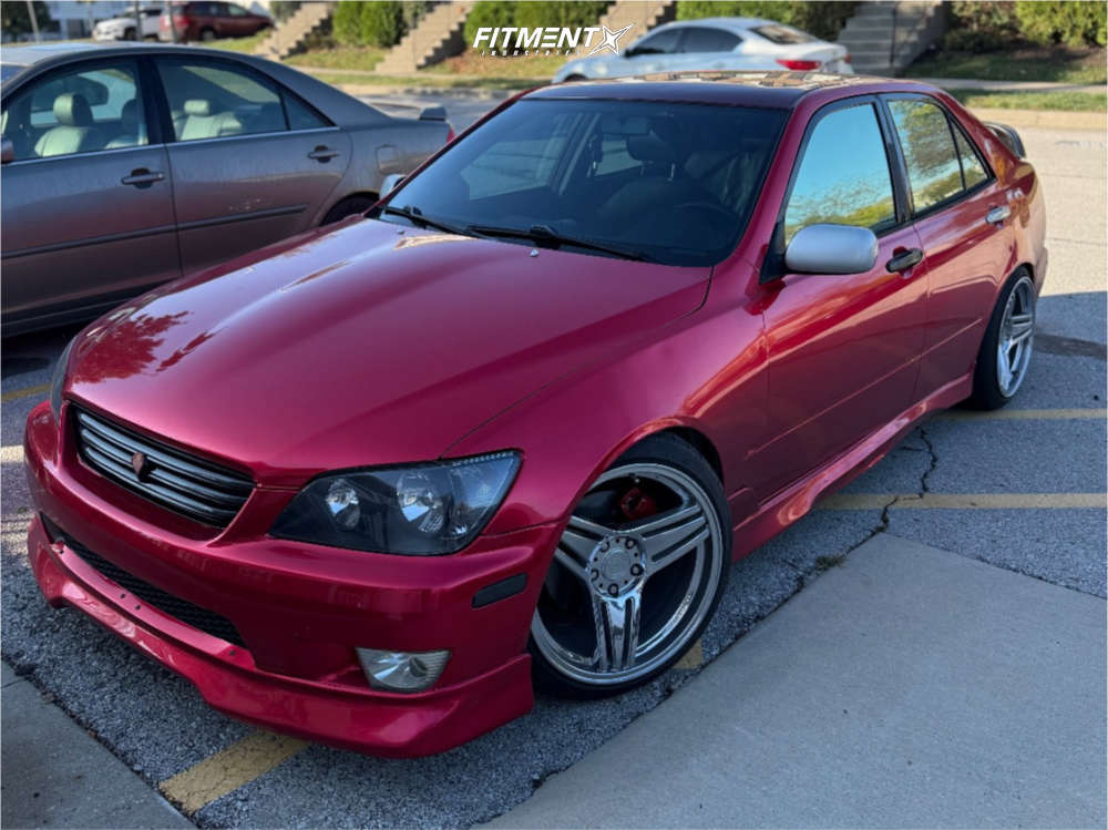 2001 Lexus IS300 Base with 18x9.5 Anovia Treble and Accelera 225x40 on ...