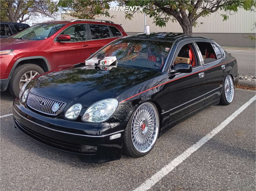 2001 Lexus GS430 Base with 19x9.5 Work Emitz and Lexani 225x35 on ...