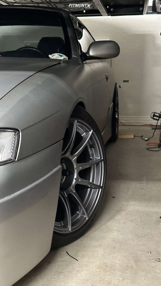 1995 Nissan 240SX Base with 18x9.5 SSR Gtx01 and Michelin 235x40 on ...