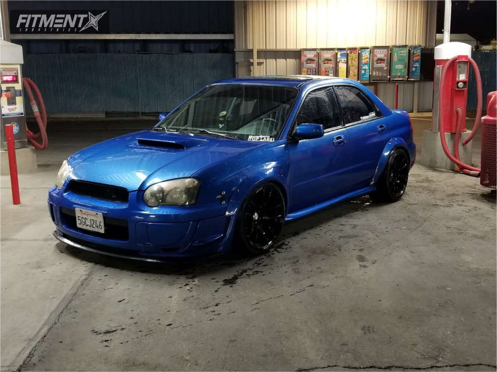 2004 Subaru WRX Base with 18x10.5 ESR Sr08 and Nankang 285x30 on ...