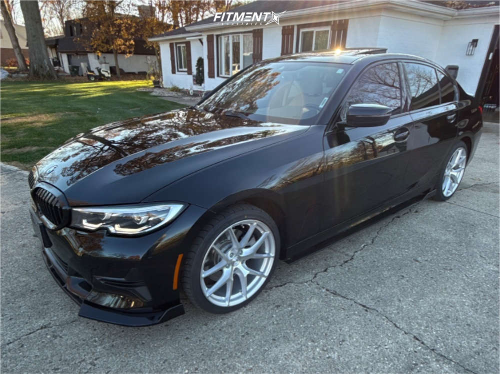 2021 BMW 330i XDrive Base with 19x8.5 Aodhan Aff7 and Nitto 245x35 on ...