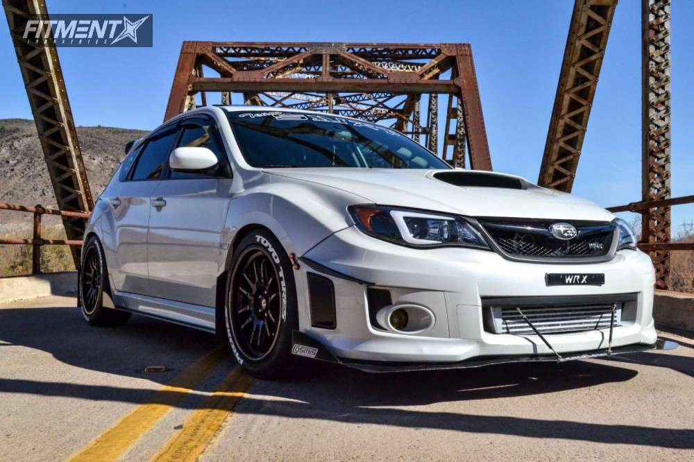 2012 Subaru WRX Base with 18x9 Cosmis Racing XT-206R and Toyo Tires ...