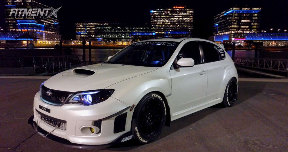 2012 Subaru WRX Base with 18x9 Cosmis Racing XT-206R and Toyo Tires ...
