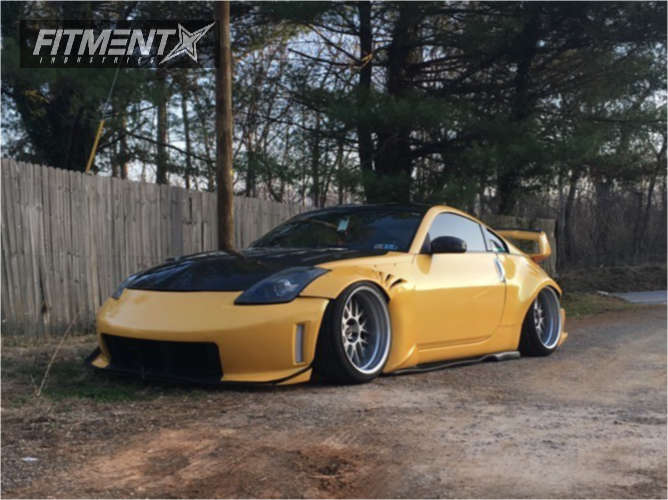 2007 Nissan 350Z Touring with 19x11.5 SSR Sp1 and Achilles 245x30 on ...