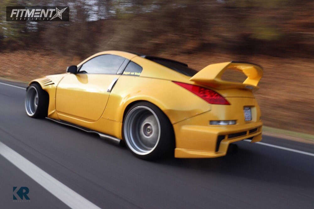 2007 Nissan 350Z Touring with 19x11.5 SSR Sp1 and Achilles 245x30 on ...