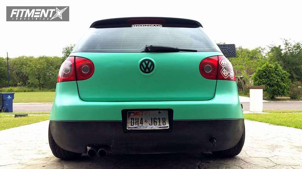 2007 Volkswagen Rabbit 2.5 with 18x9.5 AVID1 AV50 and Achilles 205x35 ...