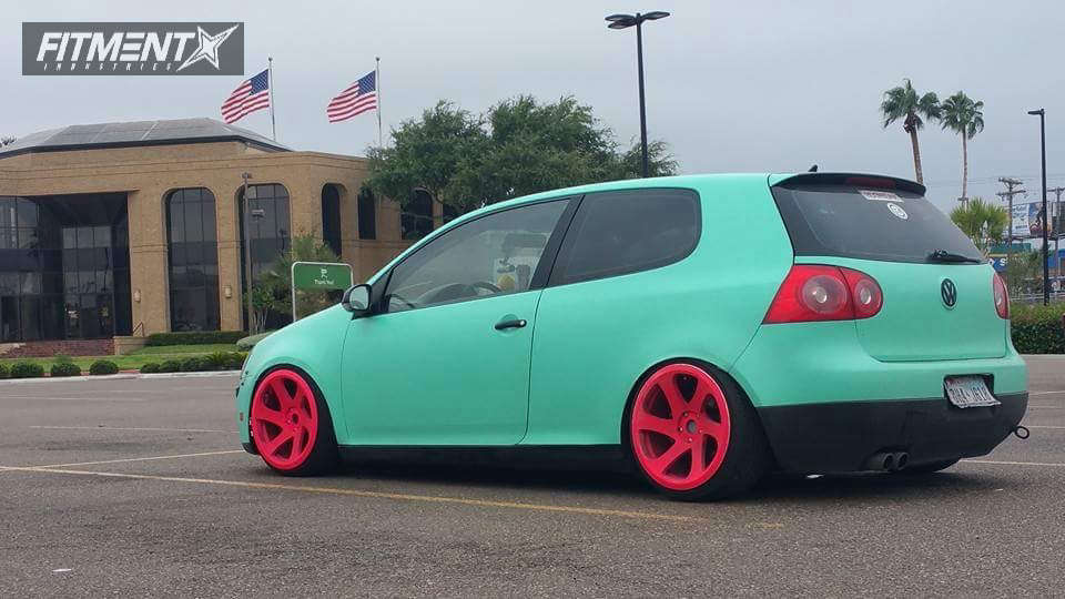 2007 Volkswagen Rabbit 2.5 with 18x9.5 AVID1 AV50 and Achilles 205x35 ...