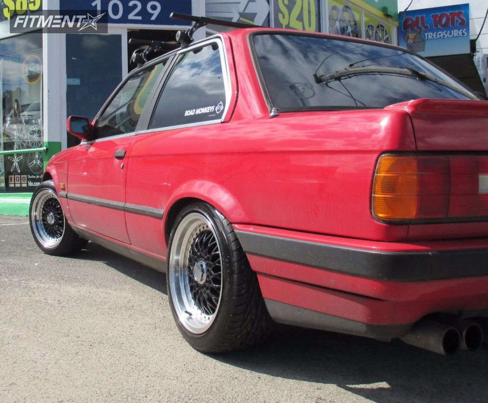 1987 BMW 325i Base with 16x8 Replica Rs and Toyo Tires 205x50 on ...