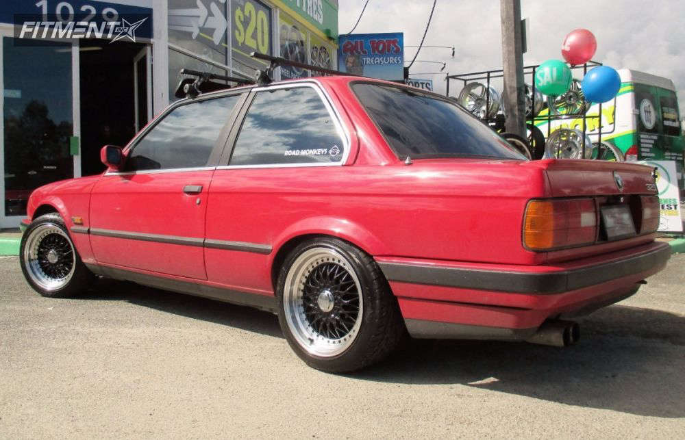 1987 BMW 325i Base with 16x8 Replica Rs and Toyo Tires 205x50 on ...