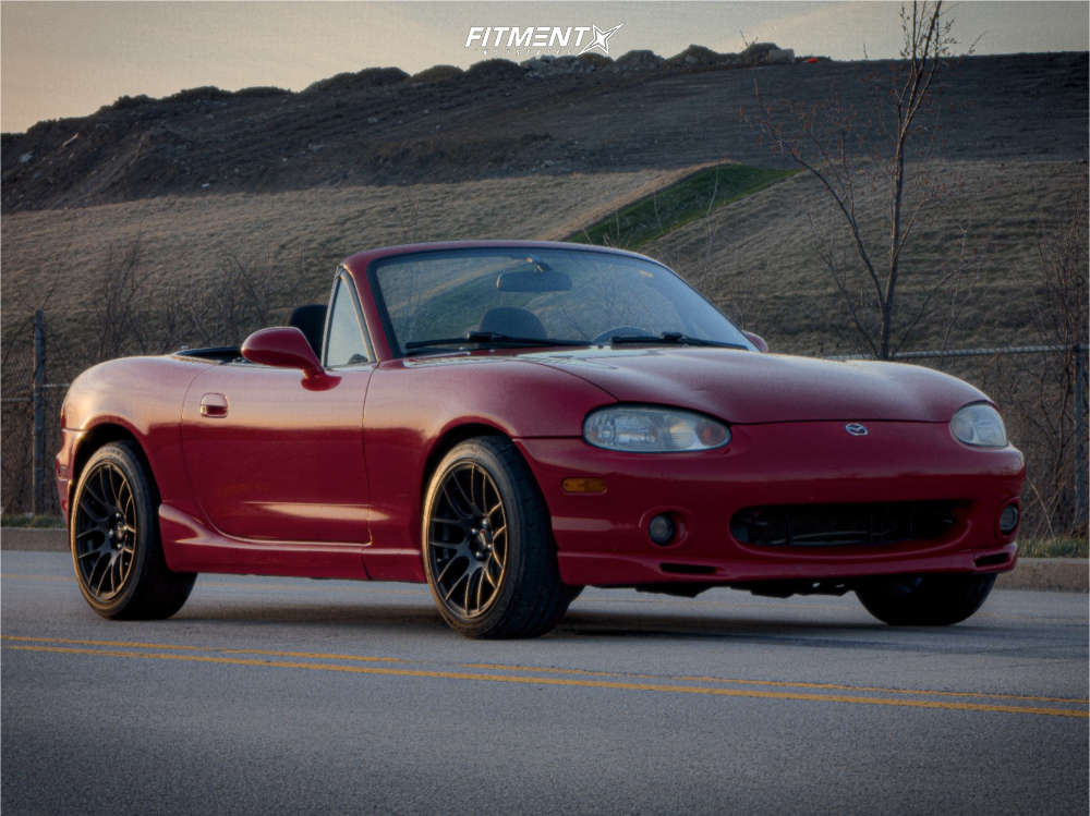 2000 Mazda Miata Base with 16x8 XXR 530 and Firestone 205x45 on Stock ...