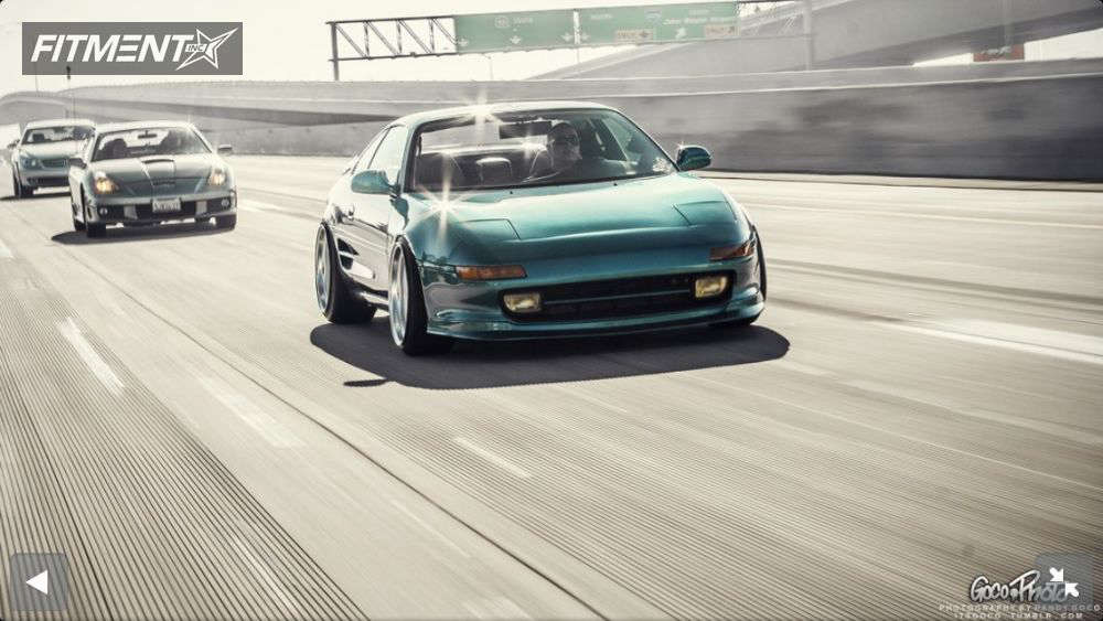 1993 Toyota MR2 Turbo 2dr Coupe with 18x9.5 Sprinthart CPR and Federal ...