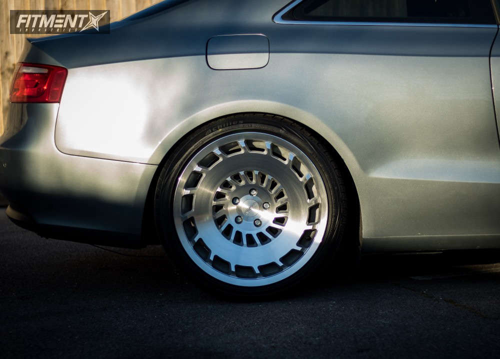 2009 Audi A5 Base with 19x10 Rotiform Ccv and Bridgestone 245x35 on ...