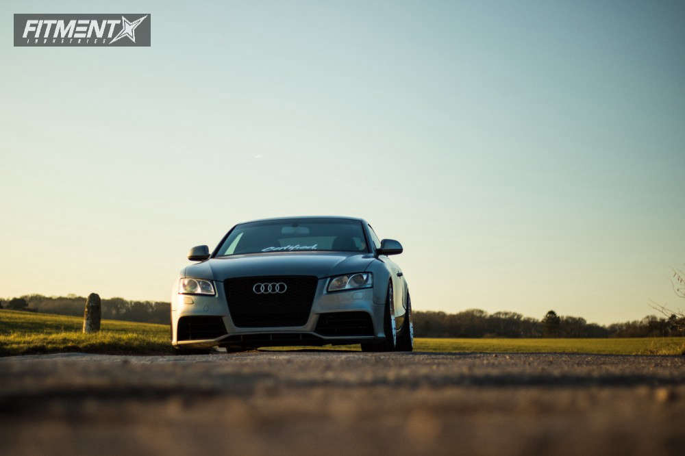 2009 Audi A5 Base with 19x10 Rotiform Ccv and Bridgestone 245x35 on ...