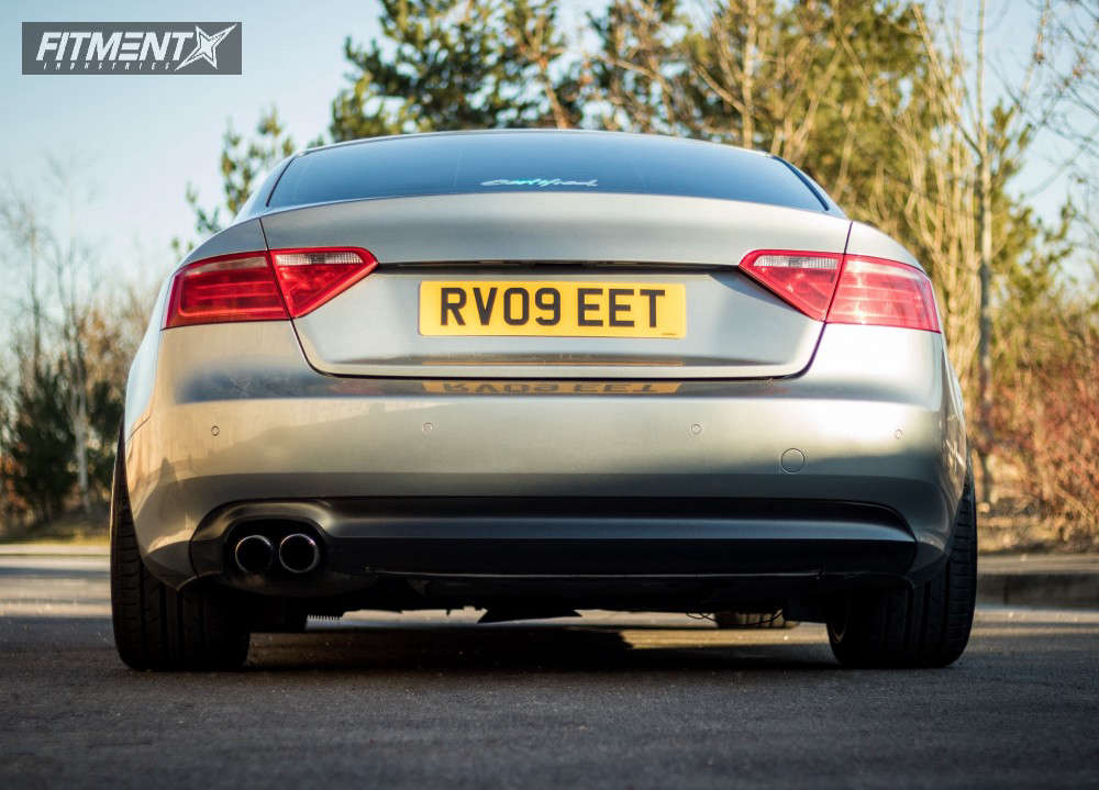2009 Audi A5 Base with 19x10 Rotiform Ccv and Bridgestone 245x35 on ...