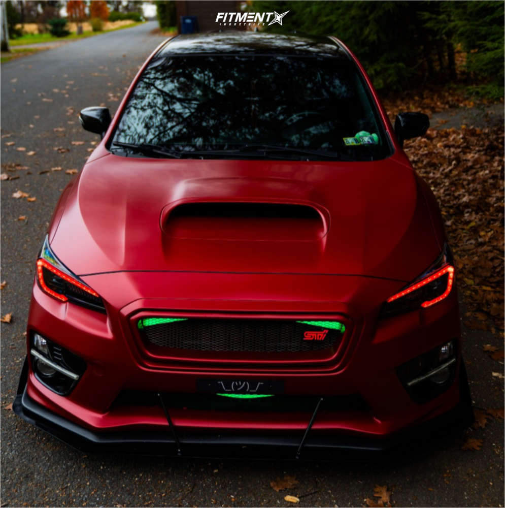 2018 Subaru WRX STI Sport with 18x8.5 Vors Tr4 and Toyo Tires 245x40 on ...