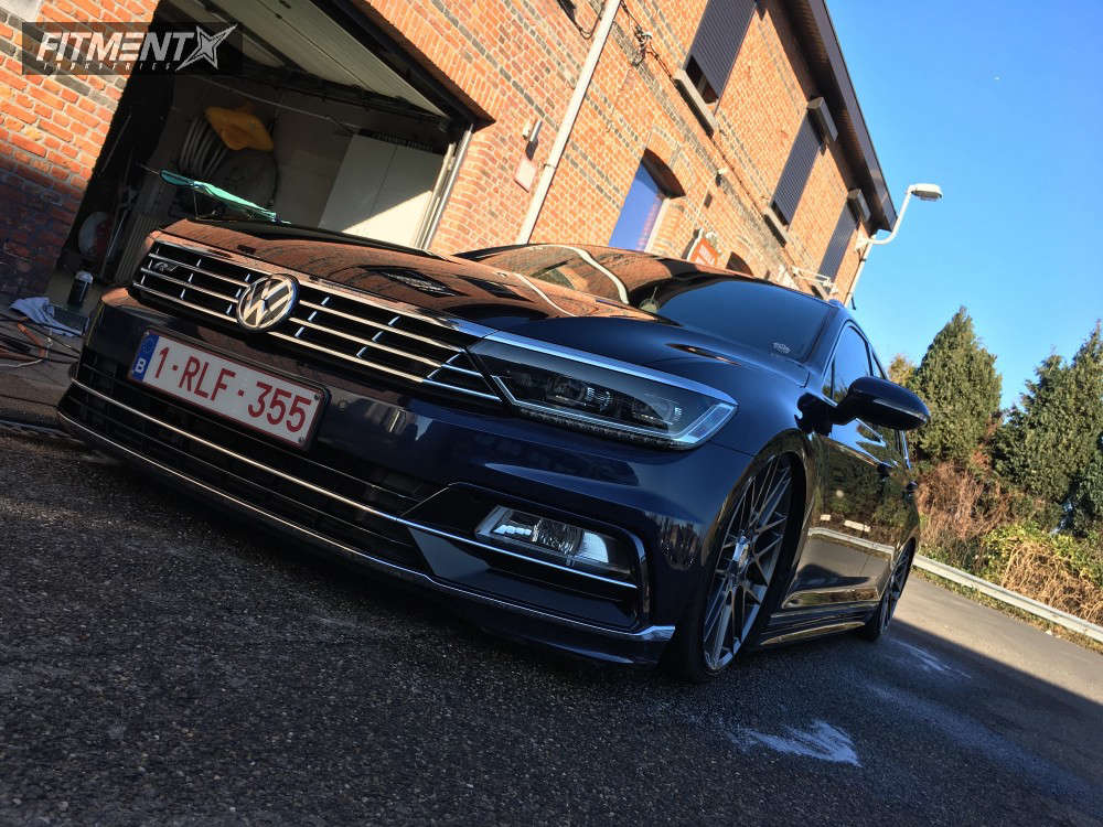2015 Volkswagen Passat SEL Premium with 20x8.5 Rotiform Blq and Nankang ...