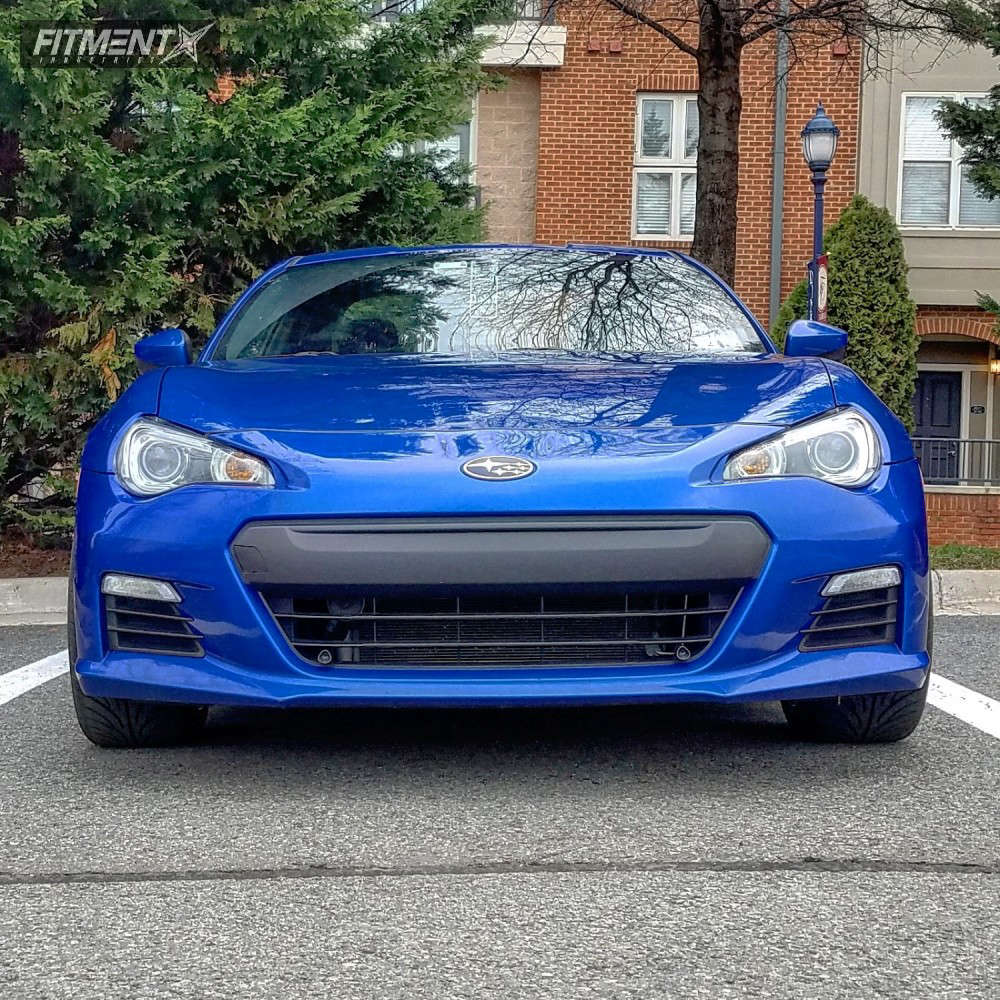 2015 Subaru BRZ Series.Blue with 18x9 ESR Rf2 and Sumitomo 245x45 on ...