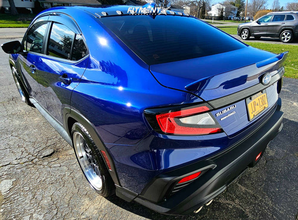 2023 Subaru WRX Premium with 18x9 Vors Vr8 and Dunlop 245x40 on Stock ...