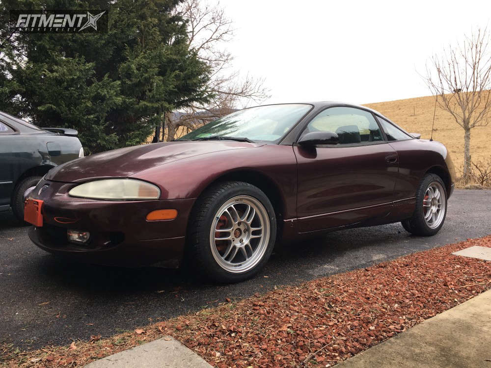 1995 Mitsubishi Eclipse GST with 17x8 Enkei RPF1 and Riken 225x45 on ...