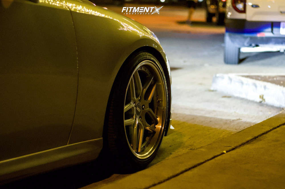 2007 Lexus IS350 Base with 18x8.5 ESR CS15 and Yokohama 225x40 on ...