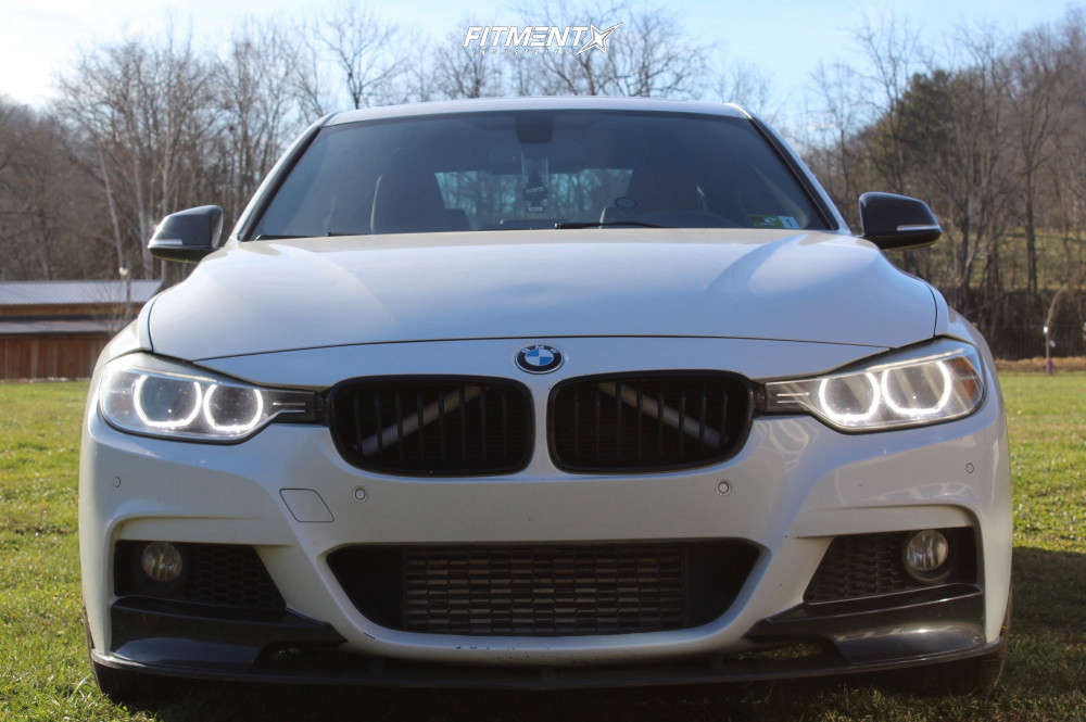 2016 BMW 340i XDrive Base with 18x8.5 Aodhan Ah02 and Pirelli 245x45 on ...