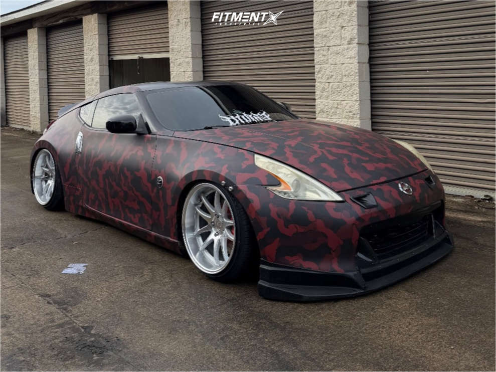 2009 Nissan 370Z Touring with 19x11 Aodhan Ds02 and Lexani 235x35 on ...