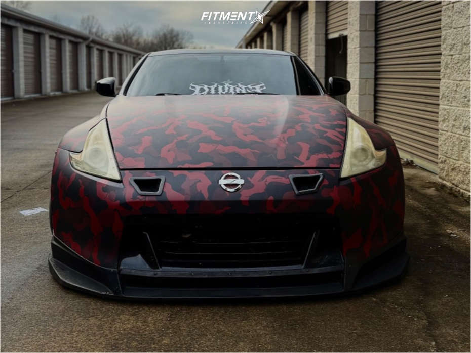 2009 Nissan 370Z Touring with 19x11 Aodhan Ds02 and Lexani 235x35 on ...