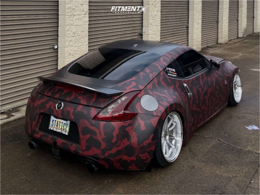 2009 Nissan 370Z Touring with 19x11 Aodhan Ds02 and Lexani 235x35 on ...