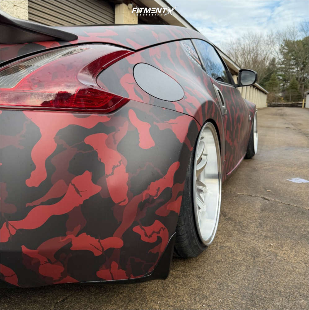 2009 Nissan 370Z Touring with 19x11 Aodhan Ds02 and Lexani 235x35 on ...