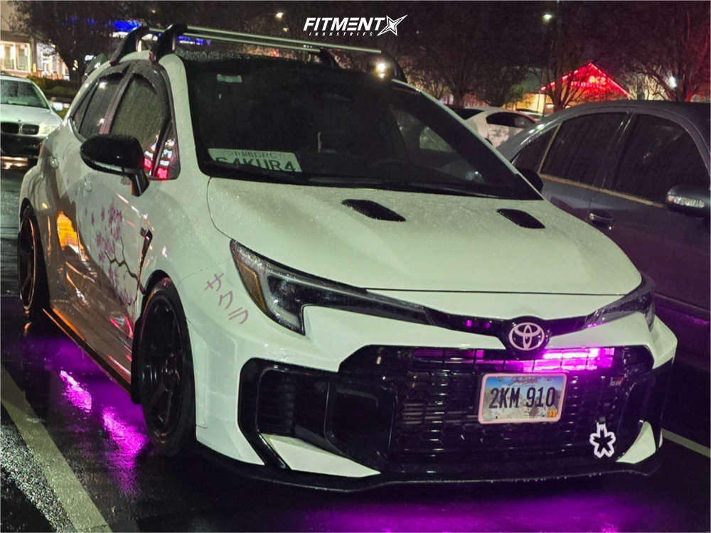2025 Toyota GR Corolla Premium Plus with 18x9.5 Motegi Mr160 and ...