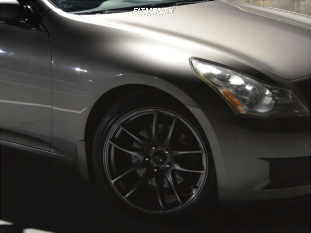 2008 INFINITI G35 X with 19x9.5 Vors Tr4 and Lexani 245x40 on Lowering ...