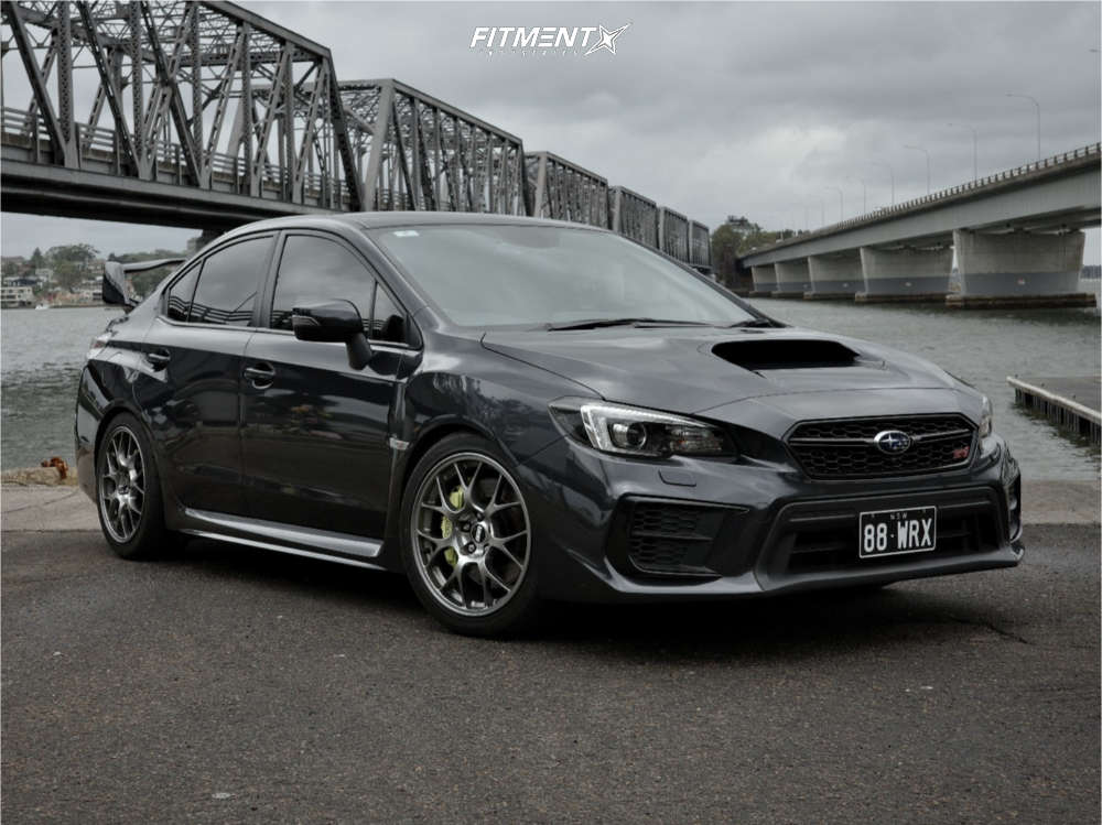 2018 Subaru WRX STI Type RA with 18x8.5 BBS Fi-r and Bridgestone 245x40 ...