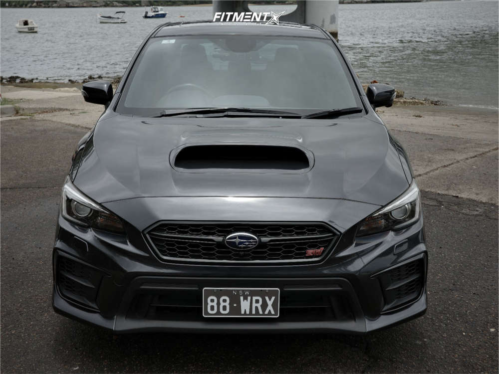 2018 Subaru WRX STI Type RA with 18x8.5 BBS Fi-r and Bridgestone 245x40 ...