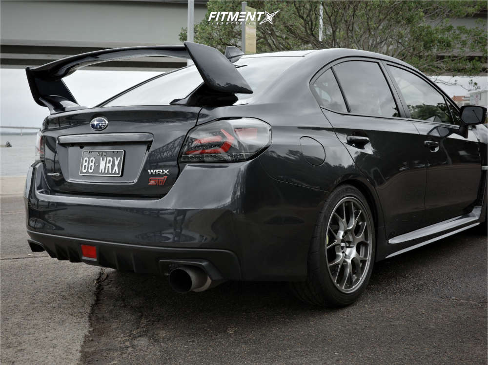 2018 Subaru WRX STI Type RA with 18x8.5 BBS Fi-r and Bridgestone 245x40 ...