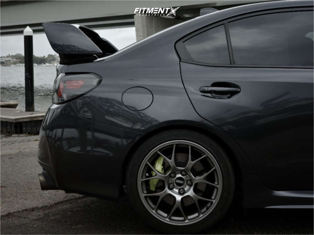 2018 Subaru WRX STI Type RA with 18x8.5 BBS Fi-r and Bridgestone 245x40 ...