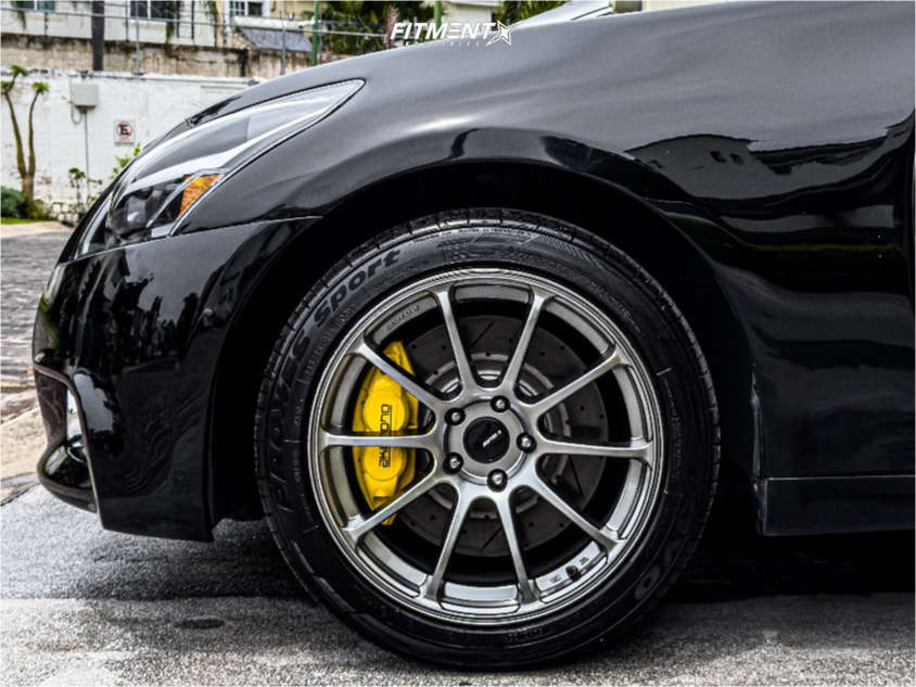 2012 INFINITI G37 Sport with 18x9.5 AVID1 Av27 and Toyo Tires 245x45 on ...