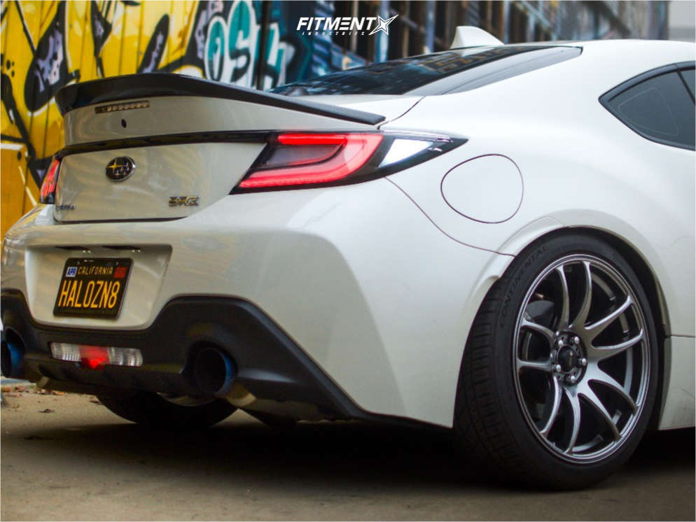 2023 Subaru BRZ Base with 18x9.5 Vors Tr4 and Continental 225x40 on ...