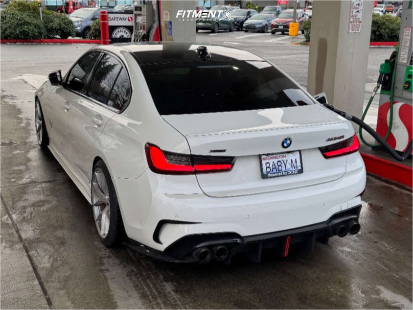 2021 BMW M340i XDrive Base with 19x9.5 ESR Rf2 and Michelin 245x35 on ...