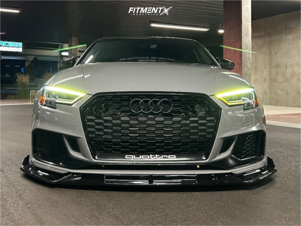 2018 Audi RS3 Base with 19x8.5 TSW Clypse and Lexani 245x35 on Air ...
