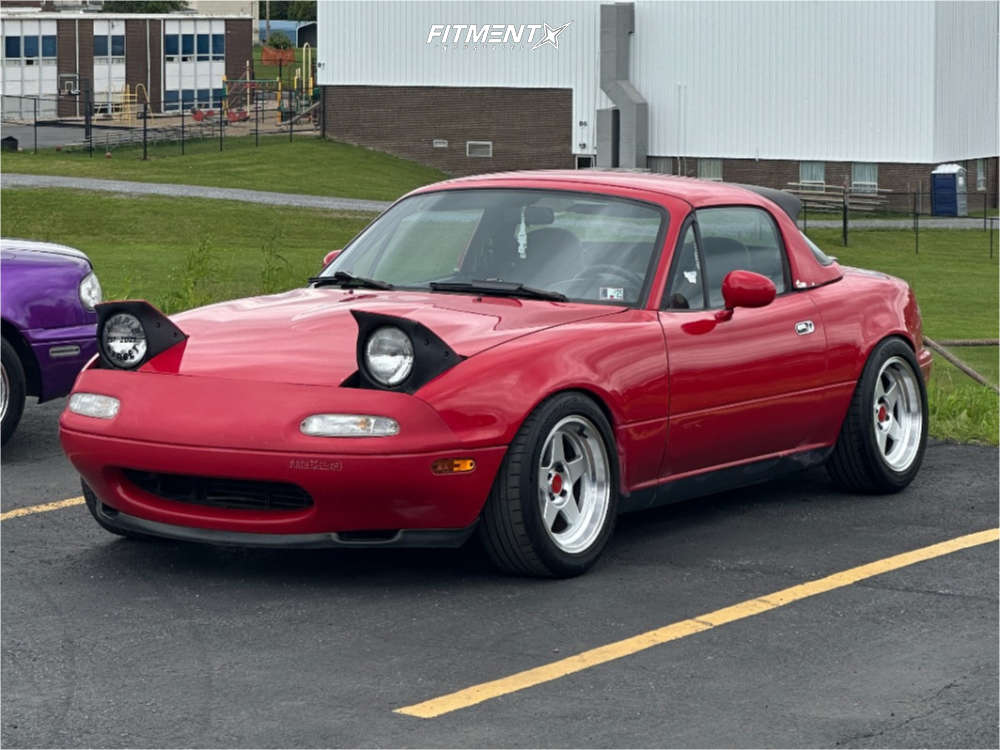 1991 Mazda Miata Base with 15x7 Kansei Knp and Federal 195x50 on ...