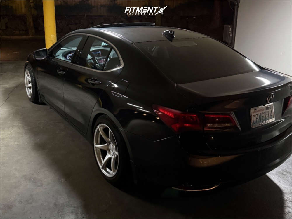 2015 Acura TLX Base with 18x9.5 Kansei Tandem and Falken 225x50 on ...