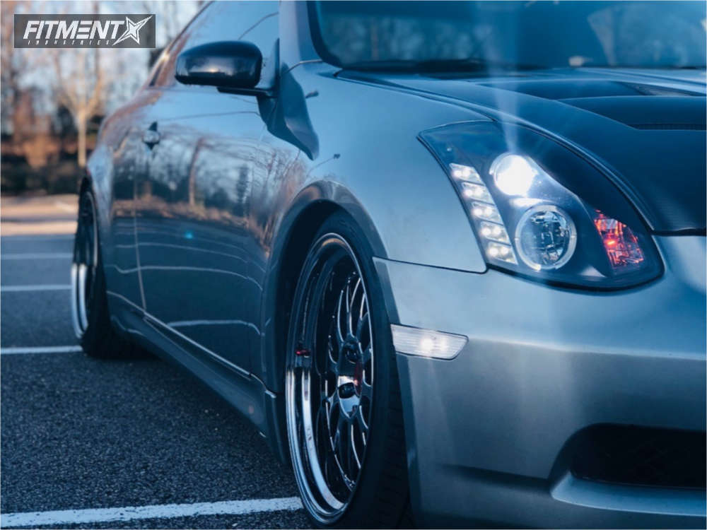 2007 INFINITI G35 Sport with 19x9.5 ESR Sr01 and Hankook 235x35 on ...