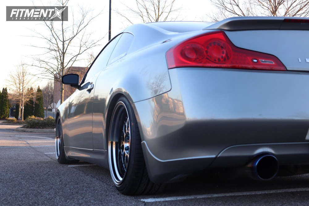 2007 INFINITI G35 Sport with 19x9.5 ESR Sr01 and Hankook 235x35 on ...