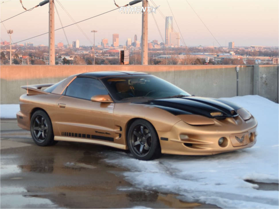 1998 Pontiac Firebird Trans Am with 18x10 Volk Te37 and Nitto 265x35 on ...